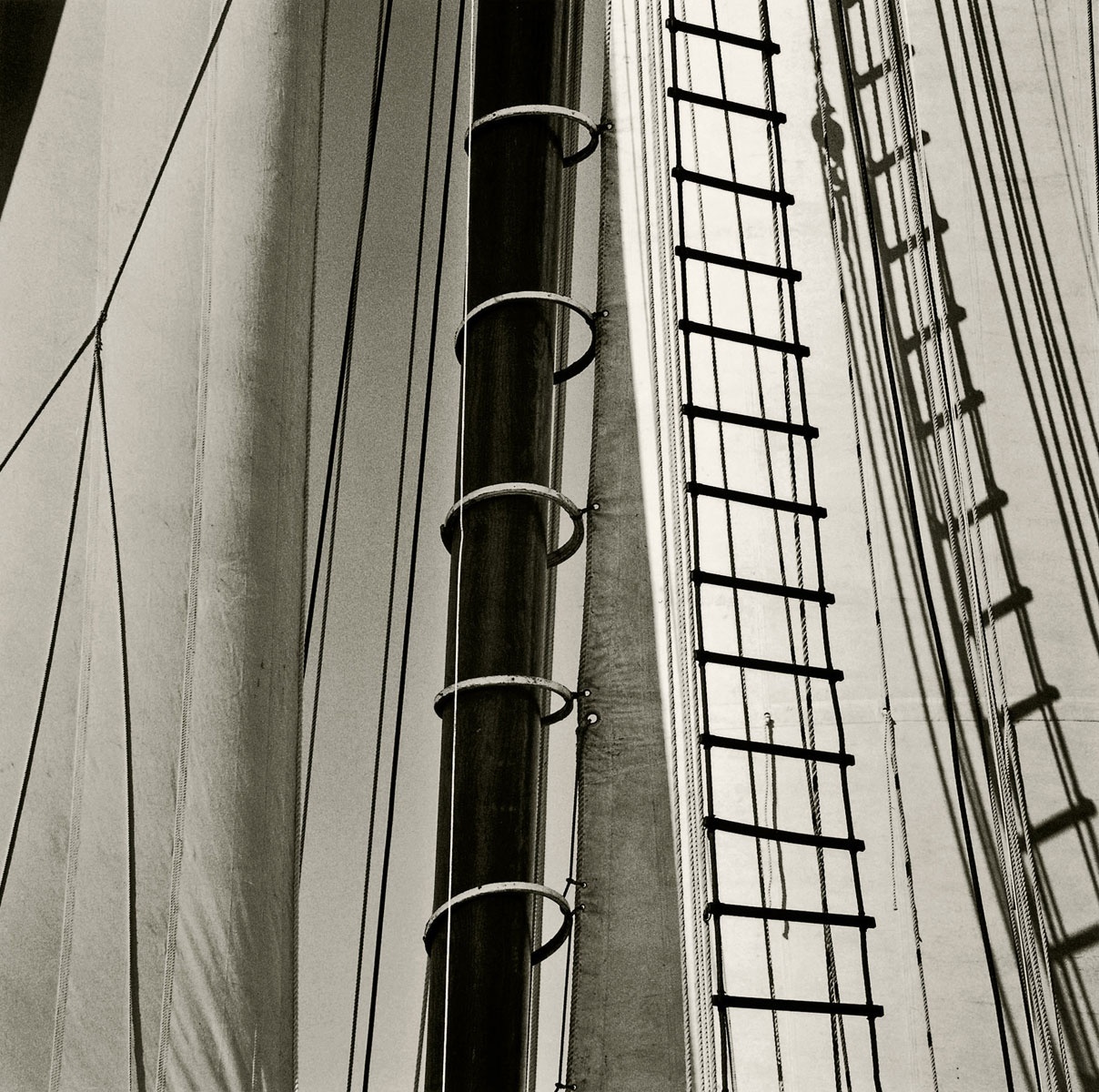 Michael Kahn, Shadows Of The Rigging | Bosham Gallery